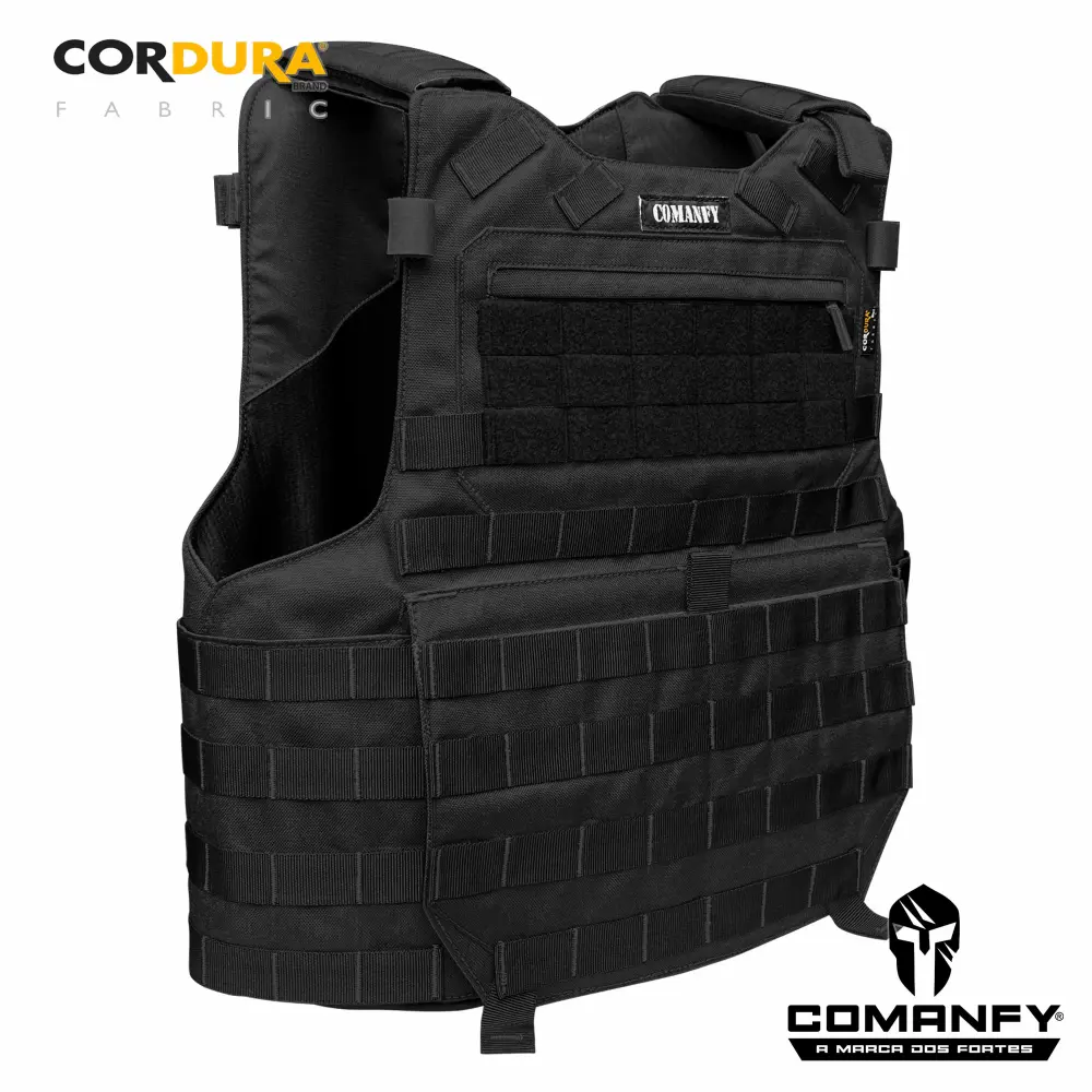 CAPA DE COLETE PREDADOR G5 IIIA - PRETO